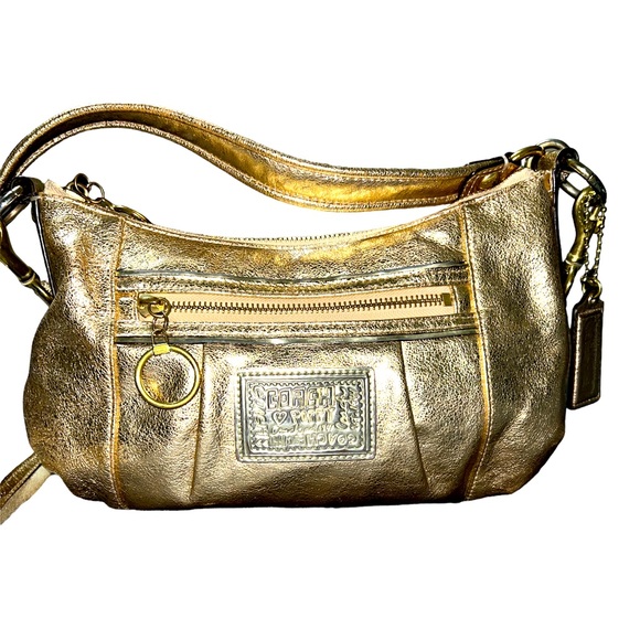 Coach | Bags | Coach Poppy Leather Groovy Purse Crossbody Bag | Poshmark
